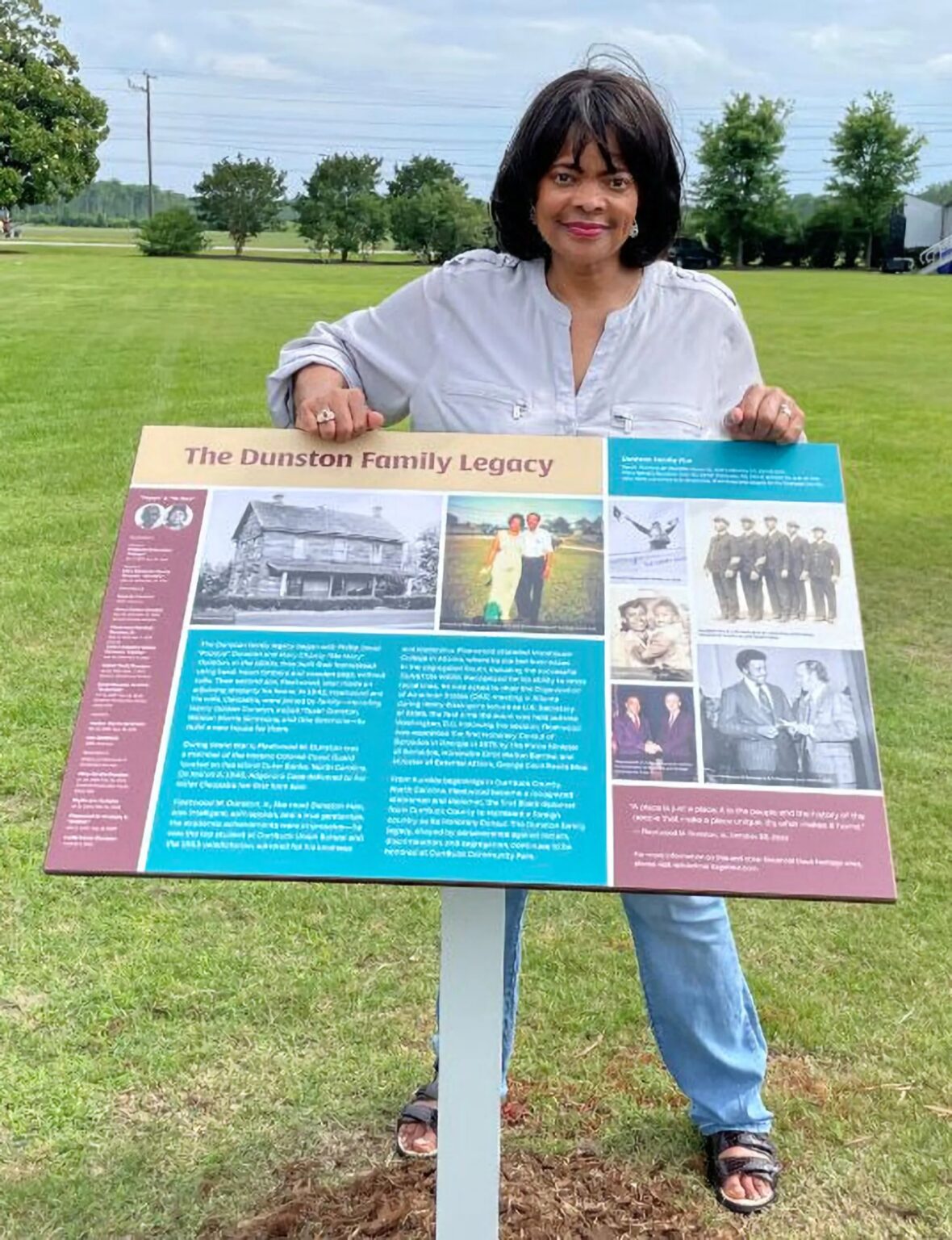 Dunston Family Historical Interpretive Sign - African American ...